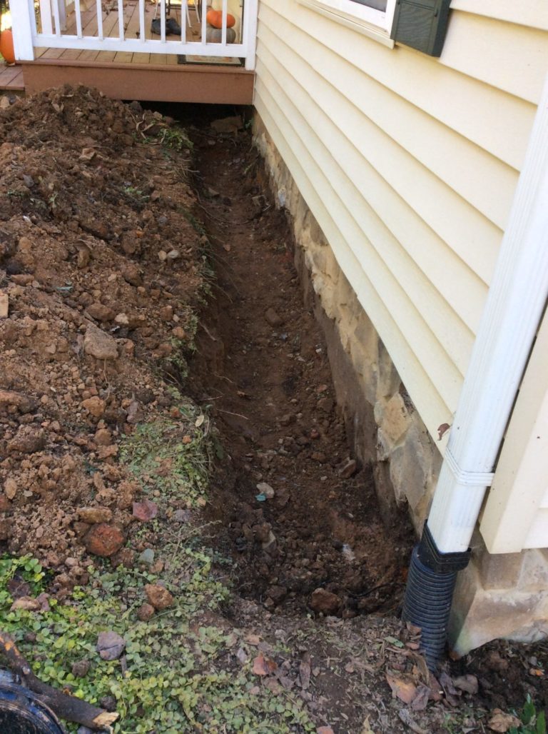 Central Virginia Drainage Solutions - Reynolds Contracting Virginia
