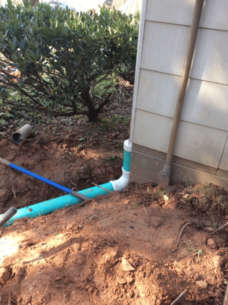 Home Drainage Solutions - Reynolds Contracting Virginia