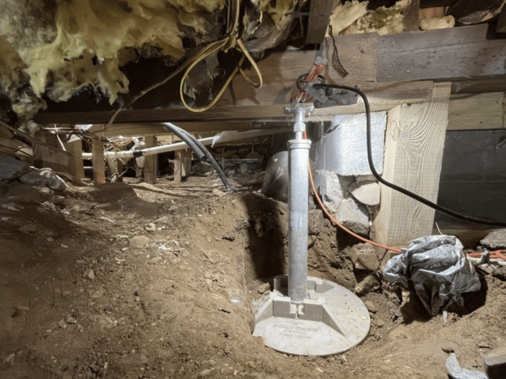 Crawl Space Foundation Repair - Reynolds Contracting Virginia
