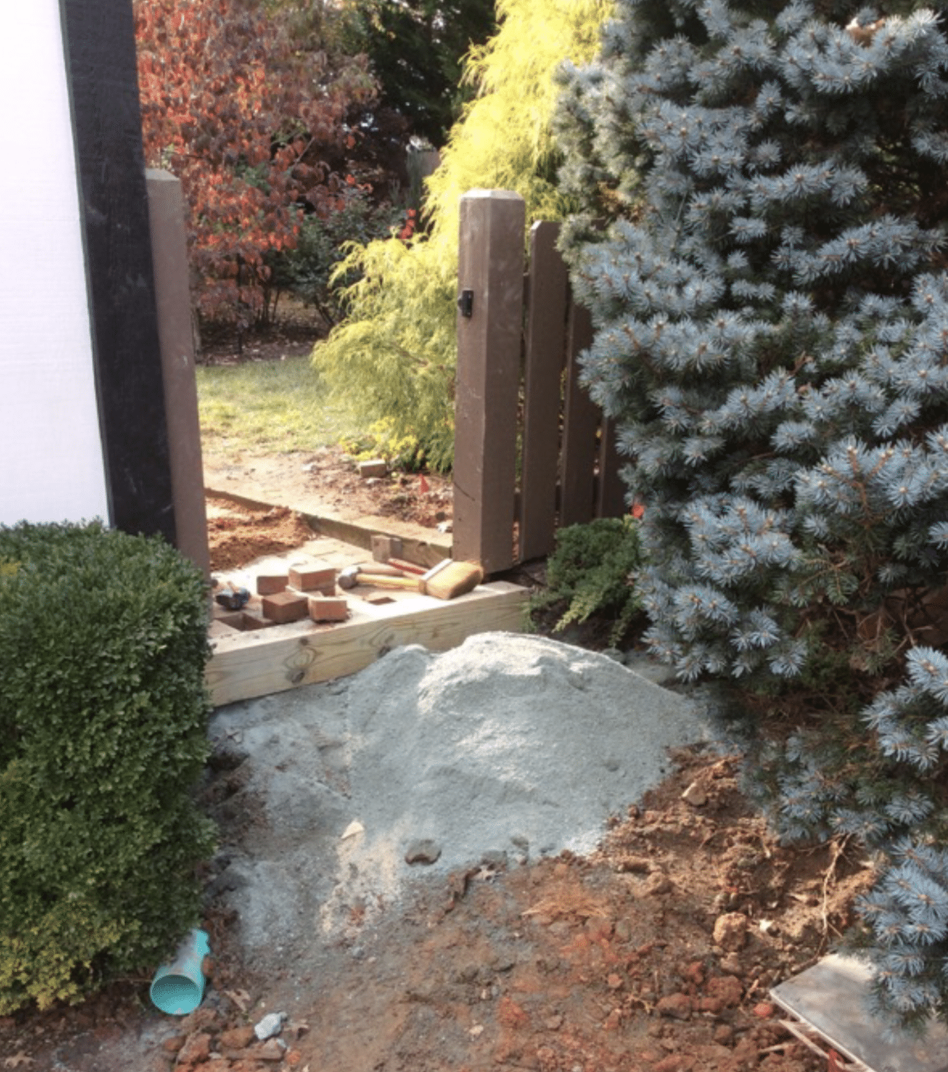 Excavation, Foundation Waterproofing, and Hardscaping