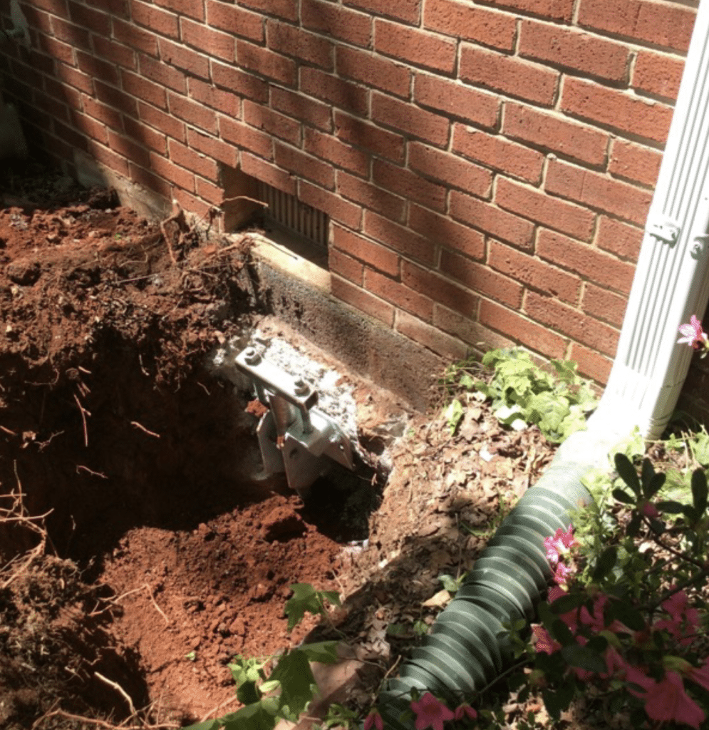 Foundation Repair with Helical Piles - Reynolds Contracting Virginia