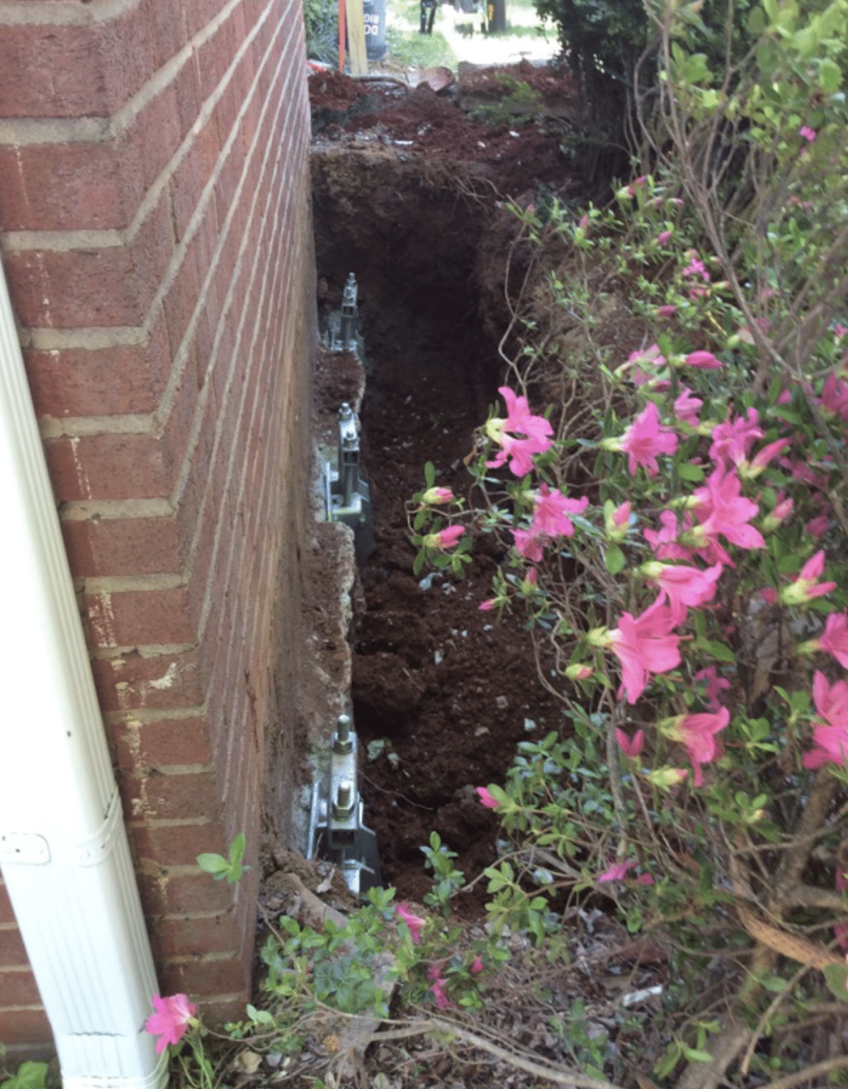 Foundation Repair with Helical Piles - Reynolds Contracting Virginia